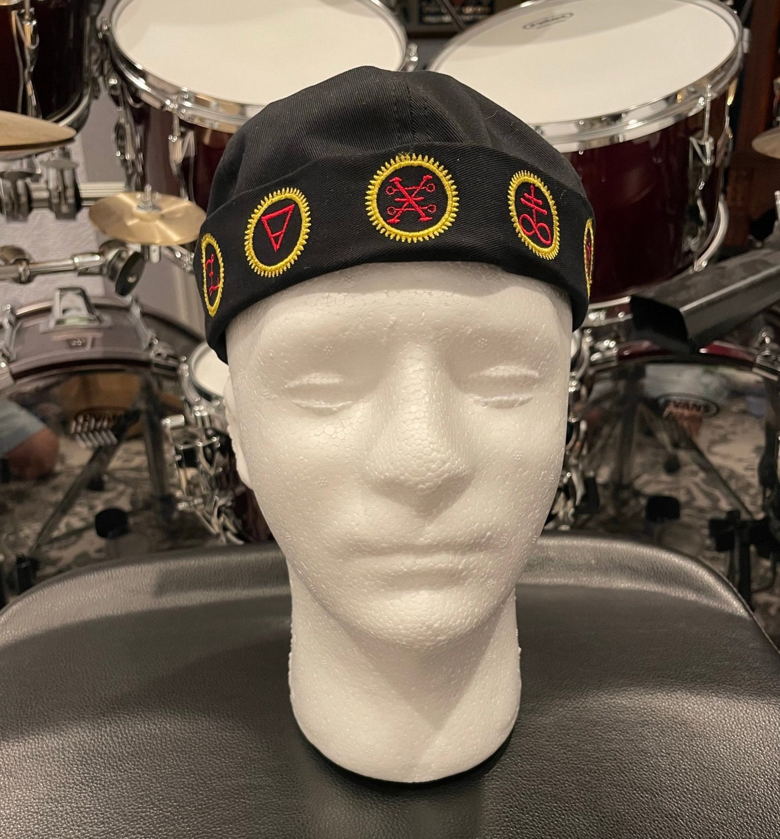 The Anarchist Skull Cap - Etsy