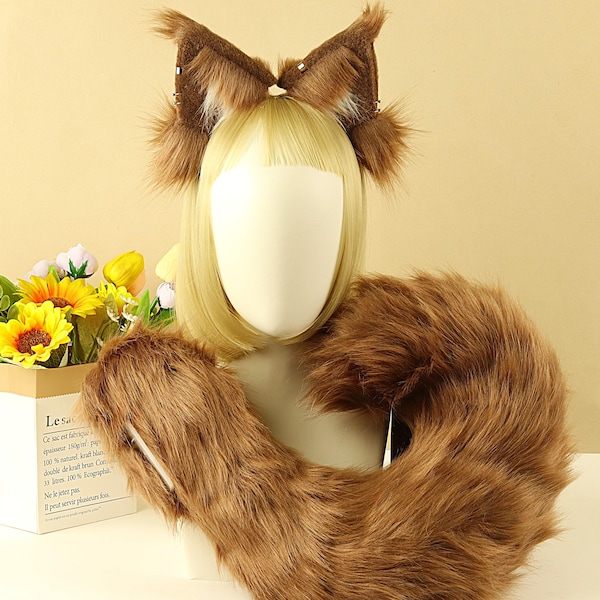 Chipmunk Ears and Tail - Etsy