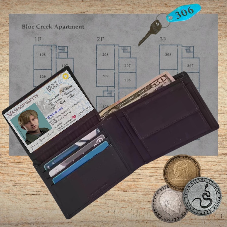 Printable | James Sunderland | Driver's License | ID Card | ID Badge ...