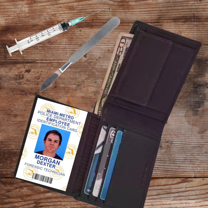Printable | Dexter Morgan ID Card | Forensic Technician | ID Card | ID ...