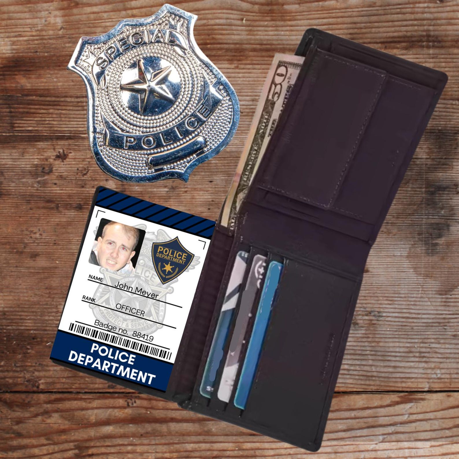 Printable | Police | ID Card | ID Badge | Costume or Cosplay - Etsy