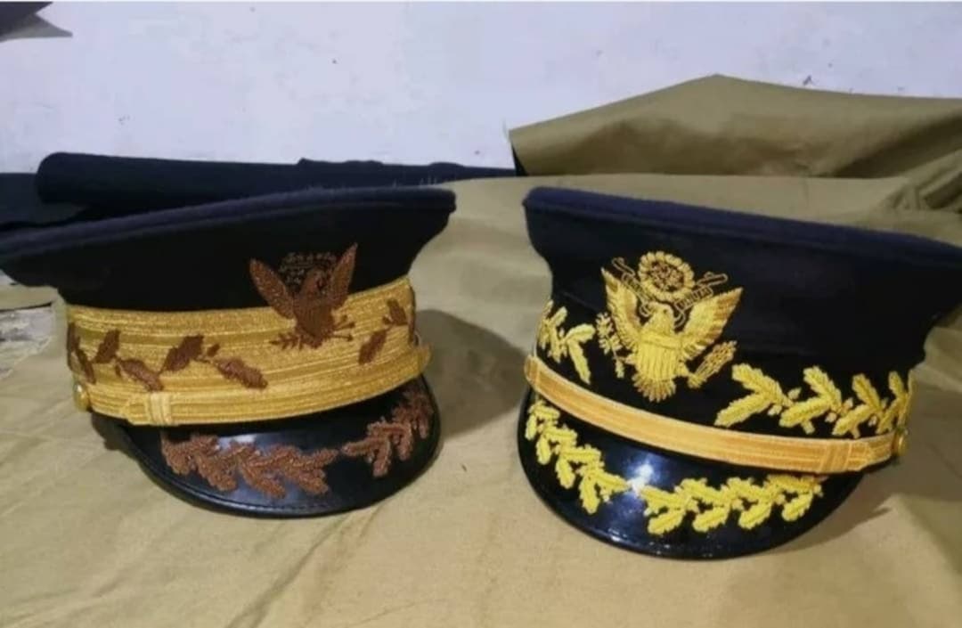 Set of Two Ww1 US Army General Hats. - Etsy