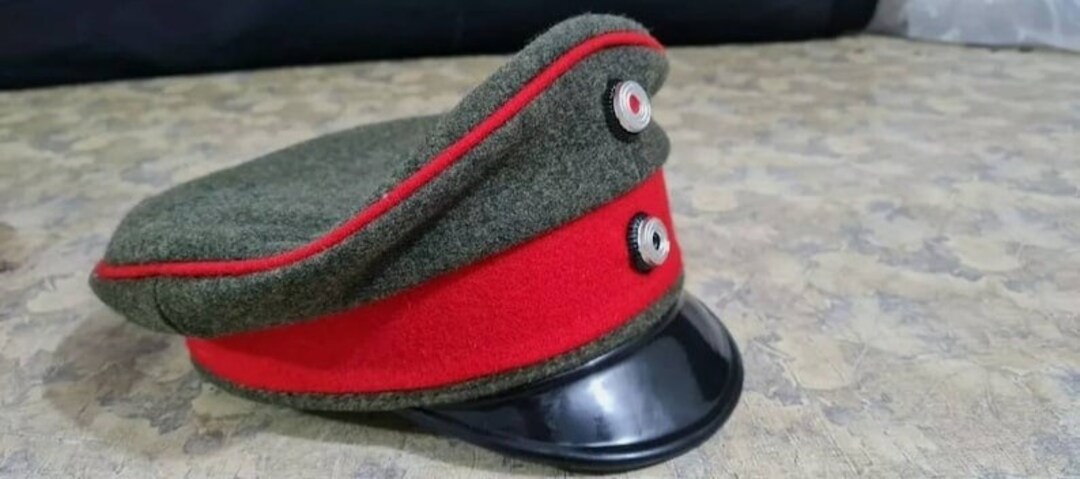 Customizable WW1 German Crusher Cap: Choose Your Piping - Etsy