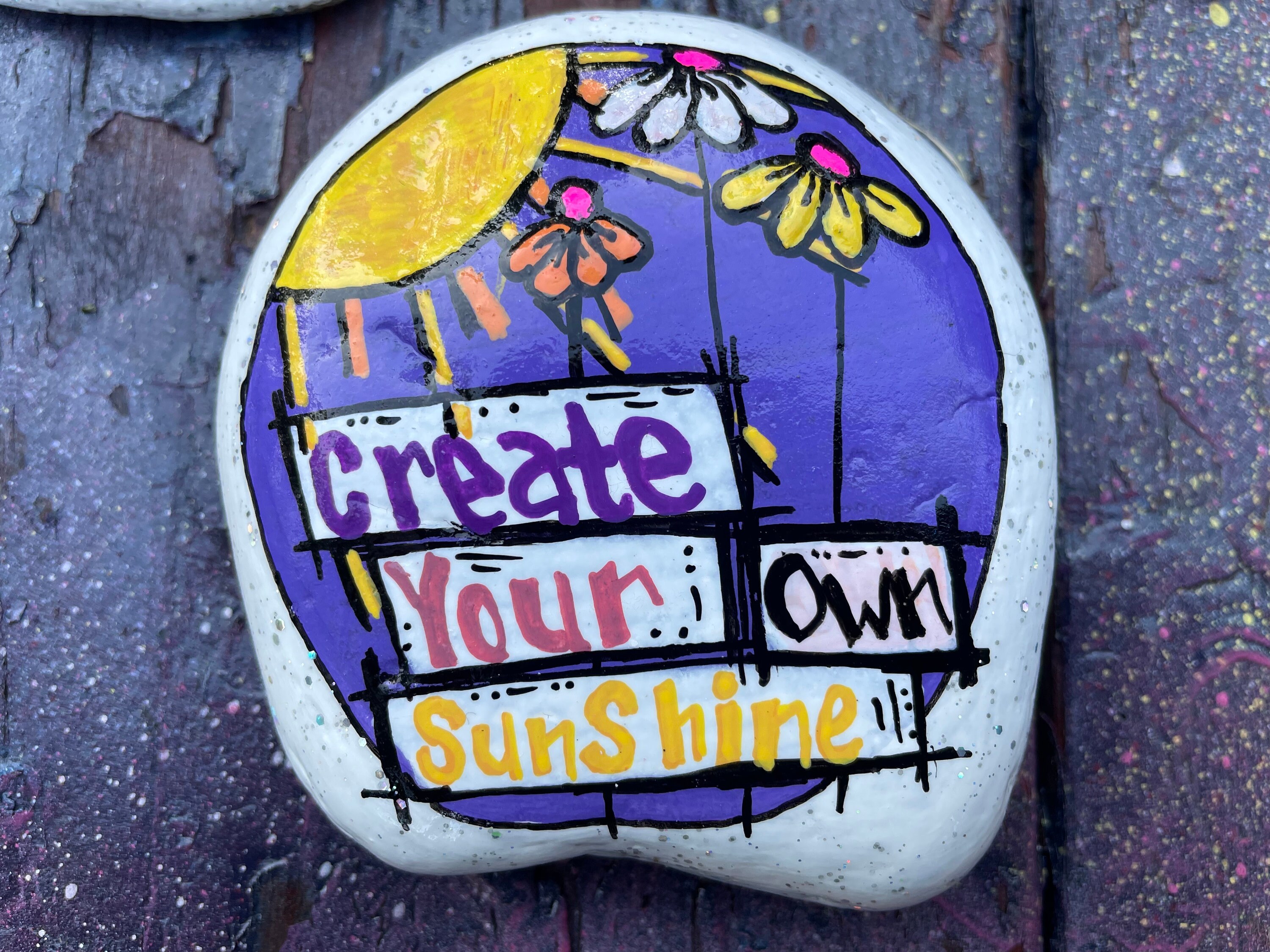 5 Rock Bundle Hand Painted Rocks - Etsy