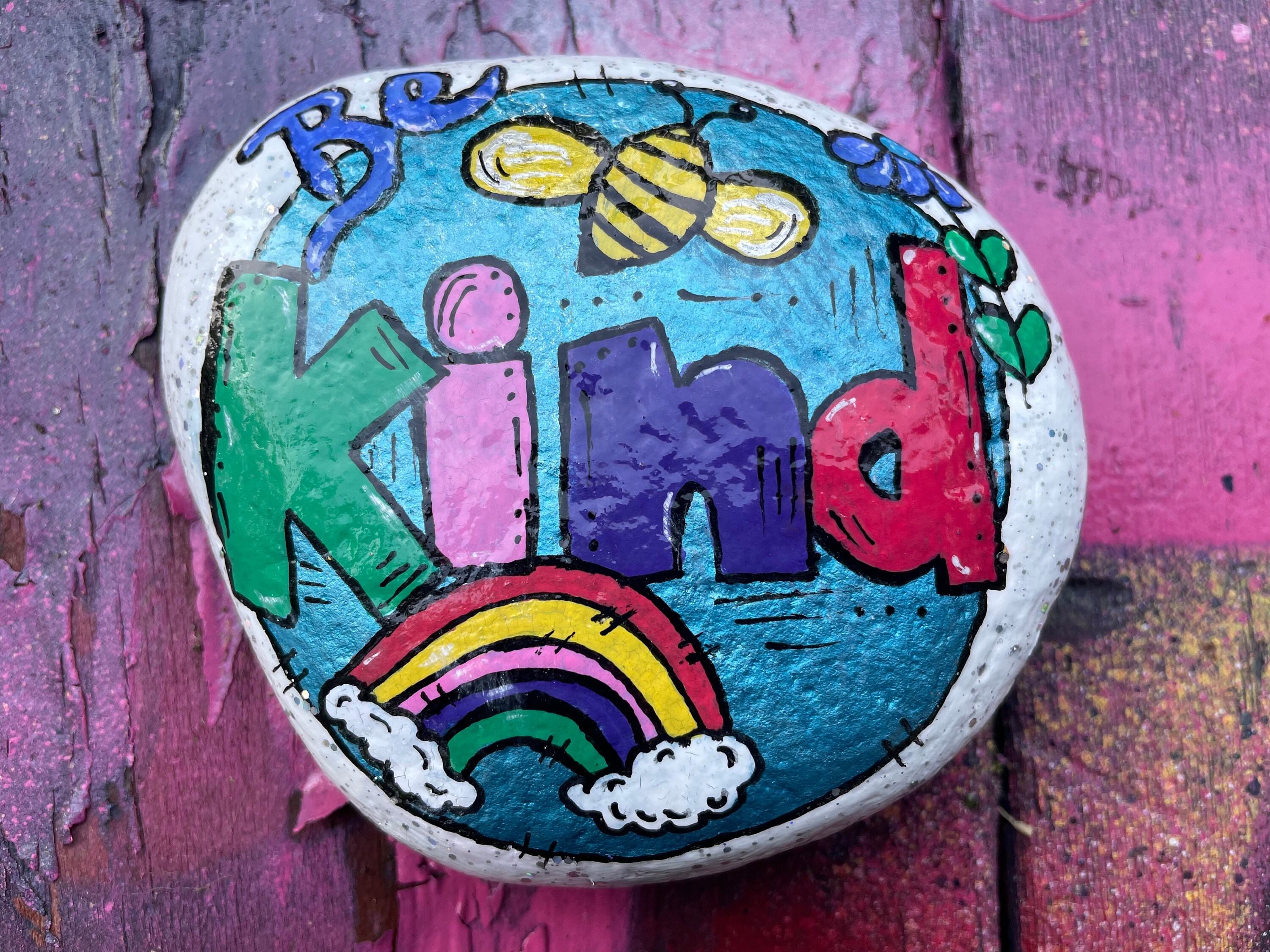 3 Rock Bundle Hand Painted Rocks - Etsy