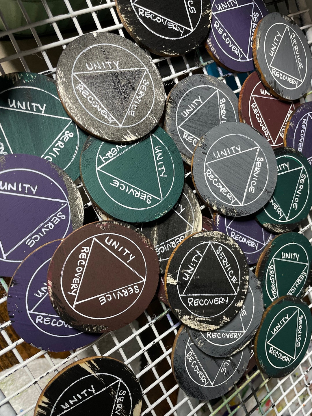 AA Slogan Chips - Etsy