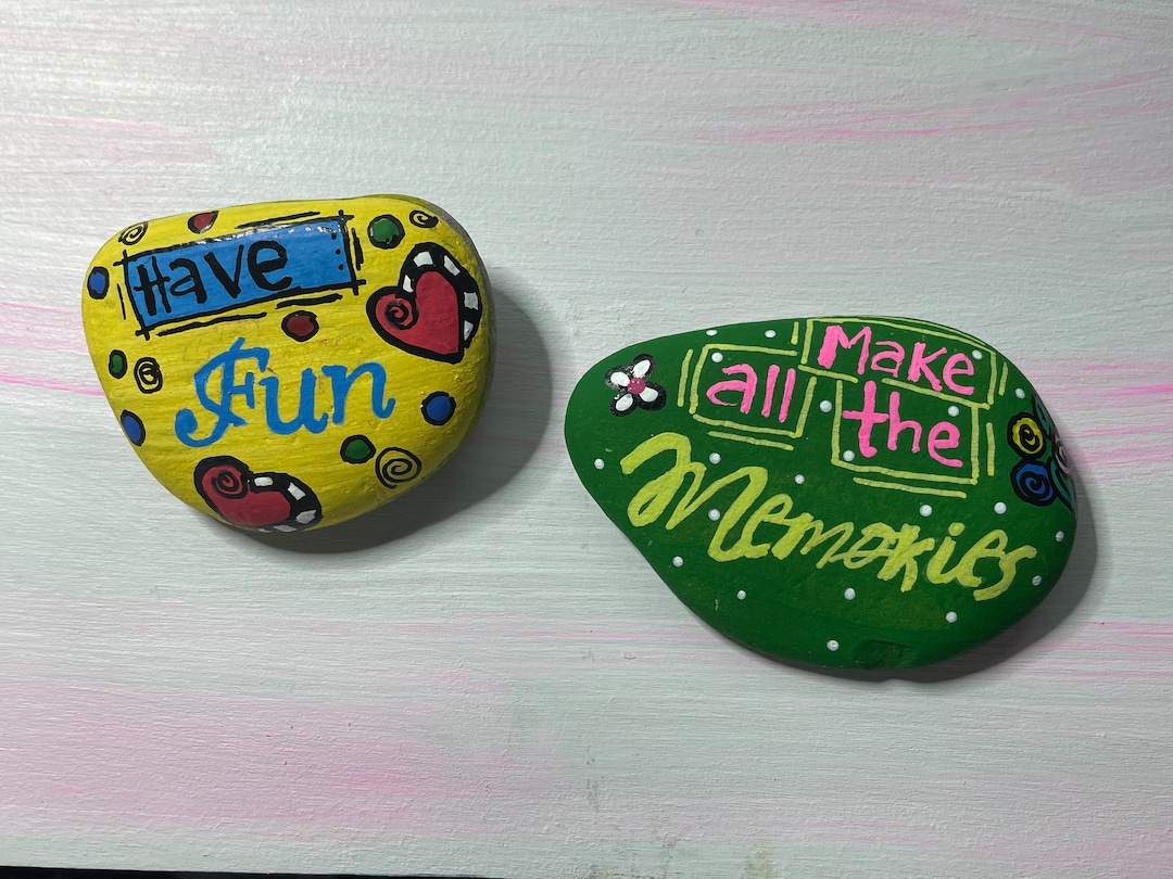 5 Rock Bundle Hand Painted Rocks - Etsy