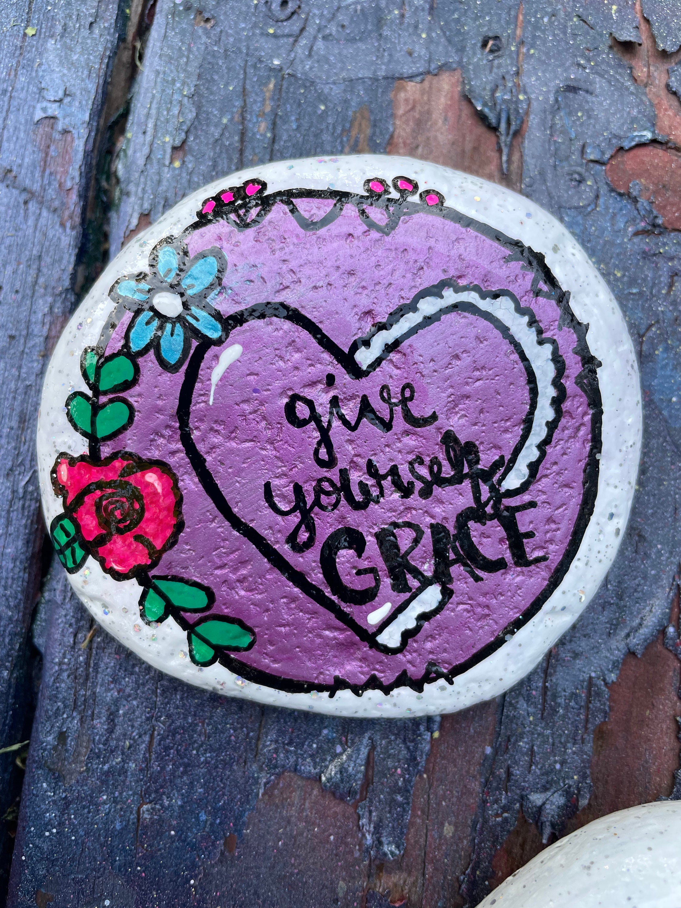 5 Rock Bundle Hand Painted Rocks - Etsy