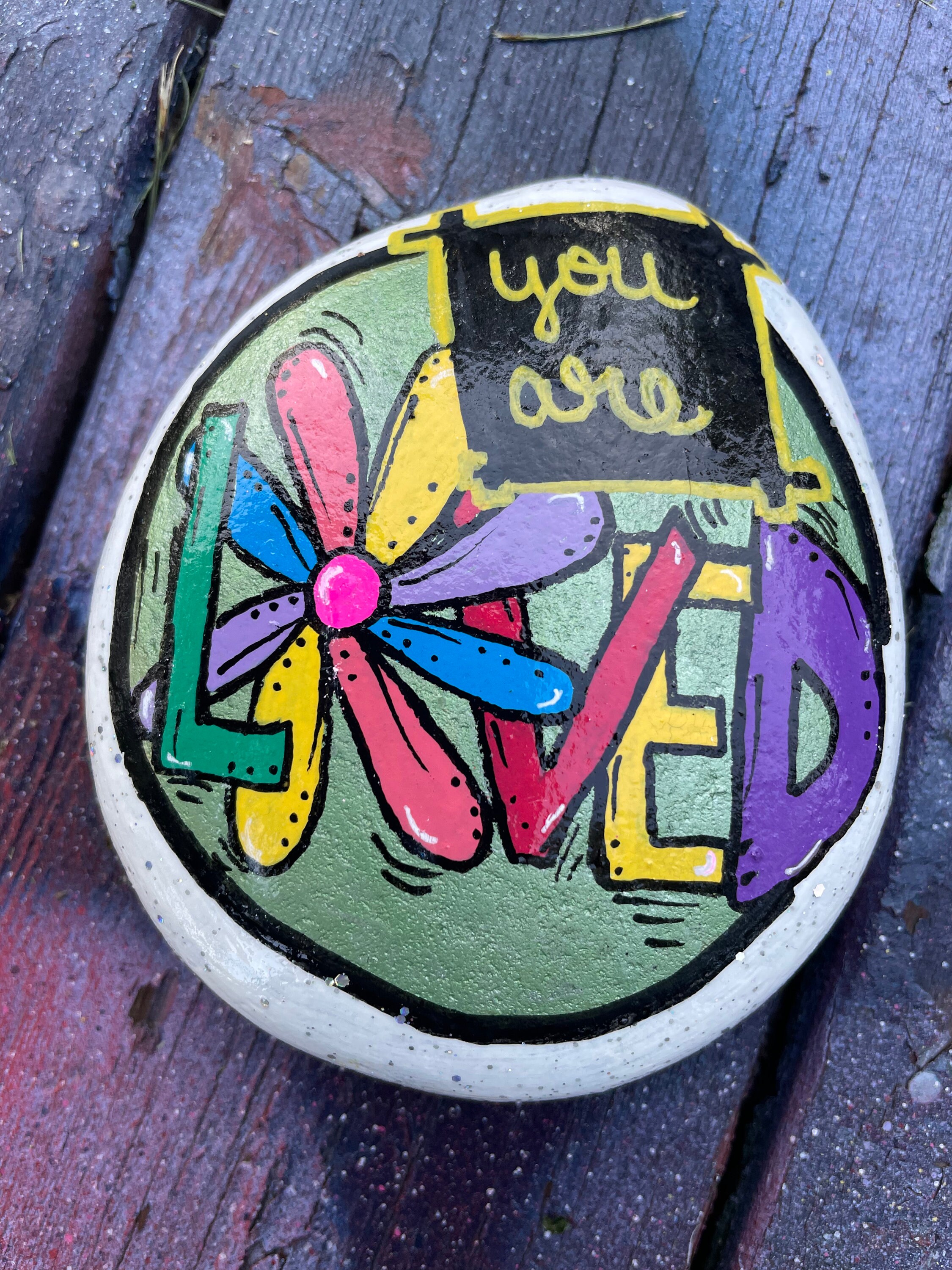 5 Rock Bundle Hand Painted Rocks - Etsy