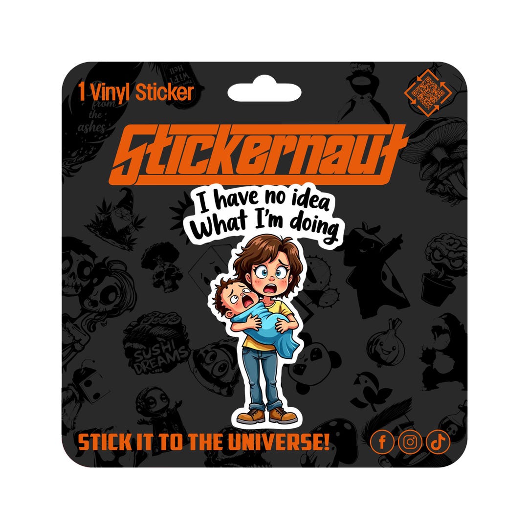 I Have No Idea Vinyl Sticker | Sarcastic Adult Humor Decal - Etsy