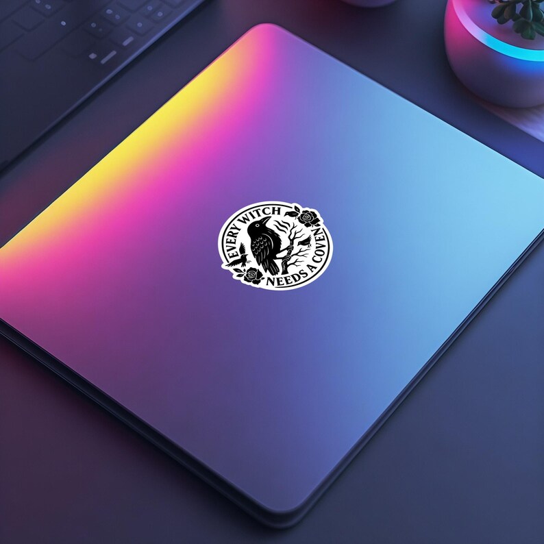Waterproof Vinyl Sticker | Every Witch Needs A Coven | - Laptop Decal ...