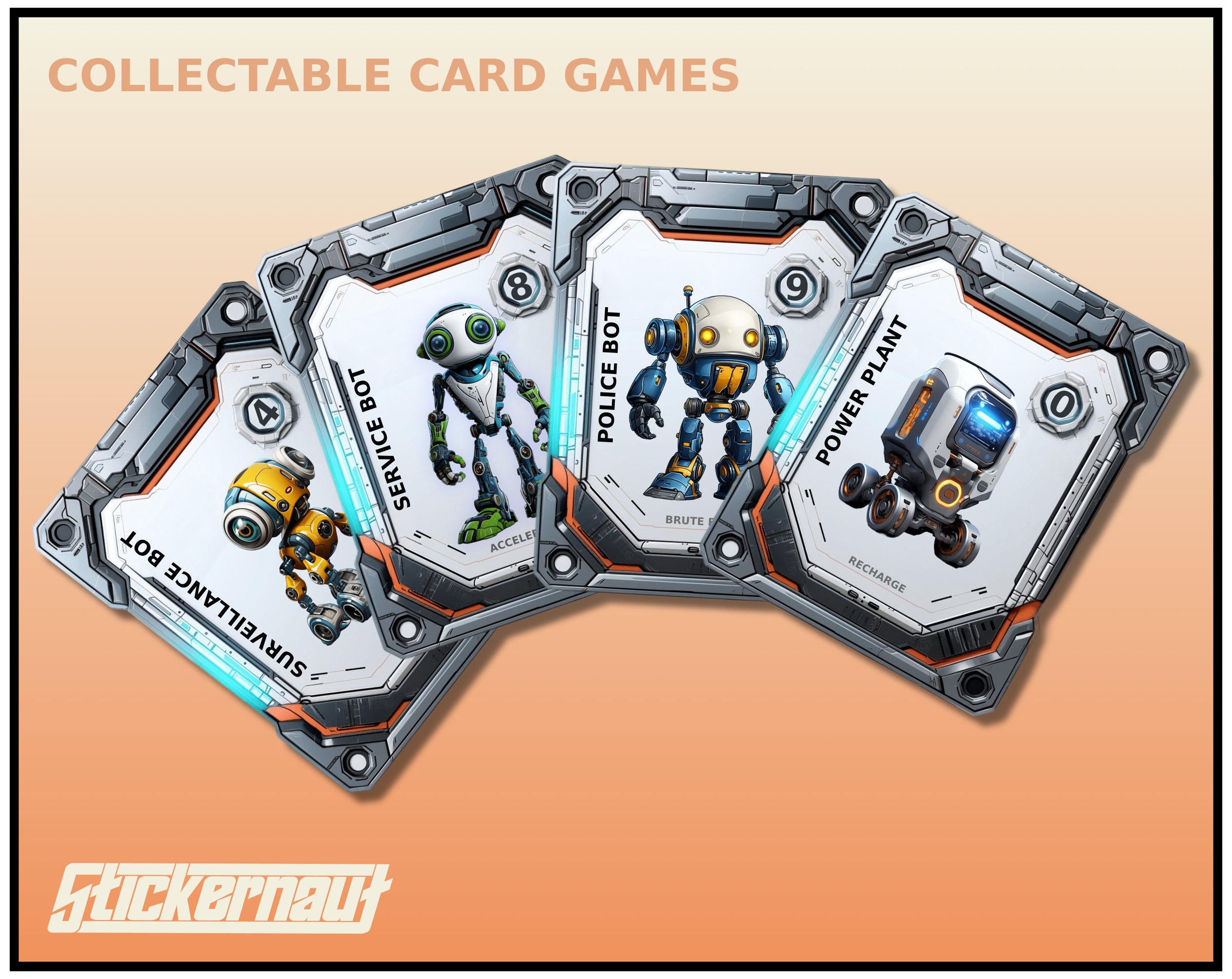 Byte Sized Bots Series 1 Digital PNG Art Pack: 60 Bodacious Bots for Creative Crafts. - Etsy