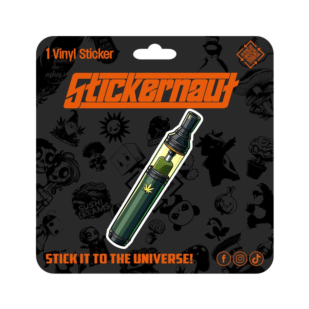 Waterproof Vinyl Sticker | Vape Pen | - Sarcastic Adult Humor - Laptop ...