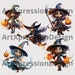Halloween Witches Clipart - Cute Witches Clip Art, Halloween Clipart ...