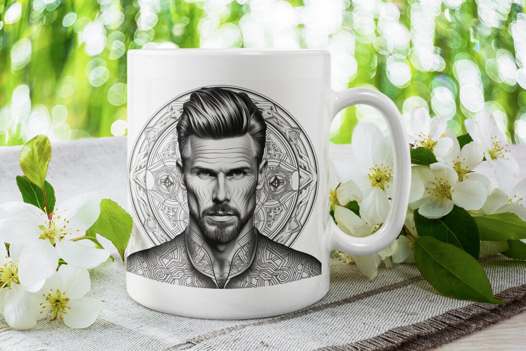 Beckham Colouring in Gift, Football Coloring in Present, Beckham ...