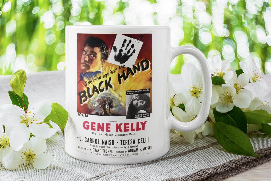 The Black Hand Mug – Film Art With Gene Kelly & J. Carrol Naish ...