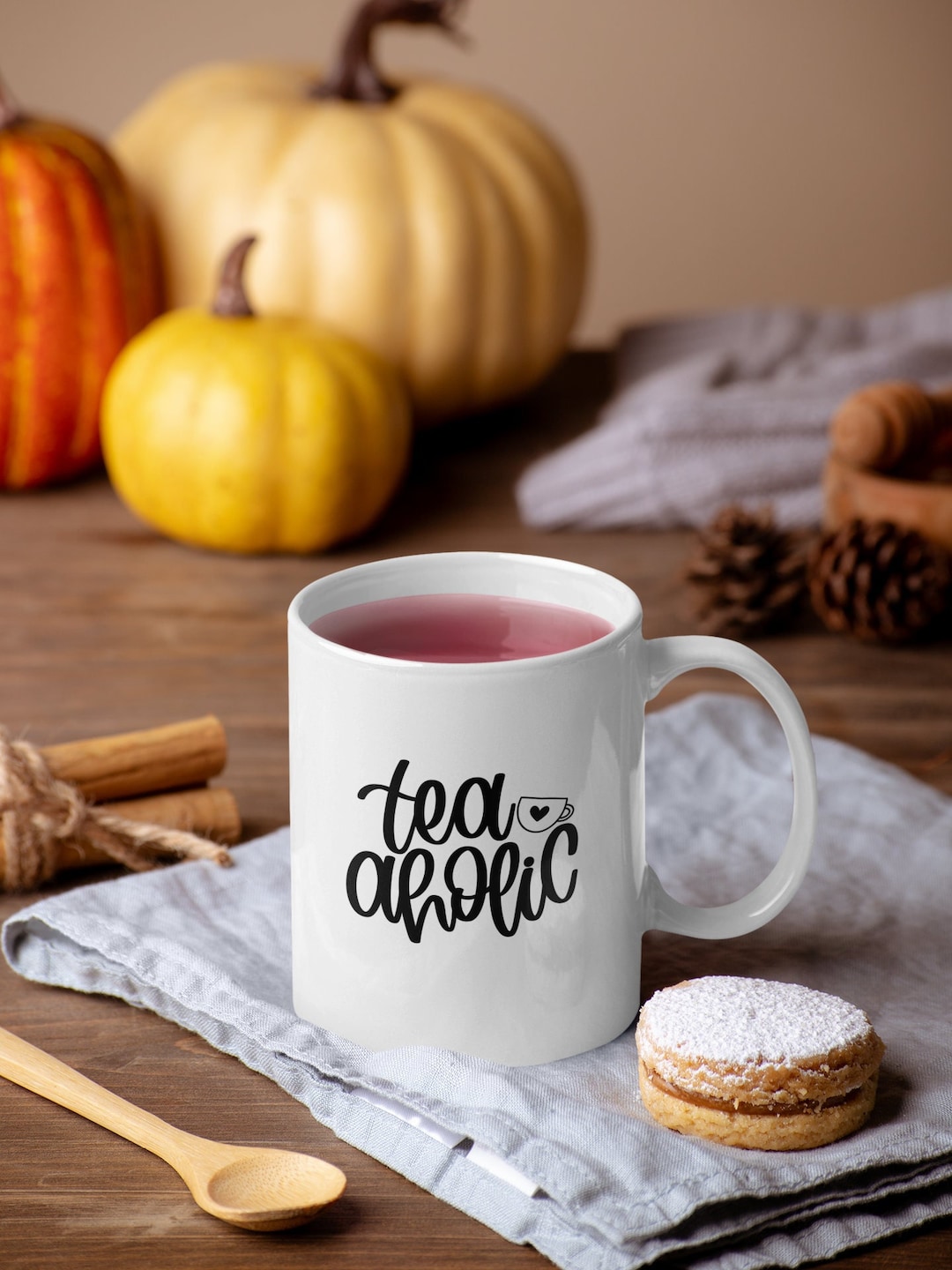 Teaaholic | Mug Design | Free Shipping | Gift | Secret Santa | Funny ...