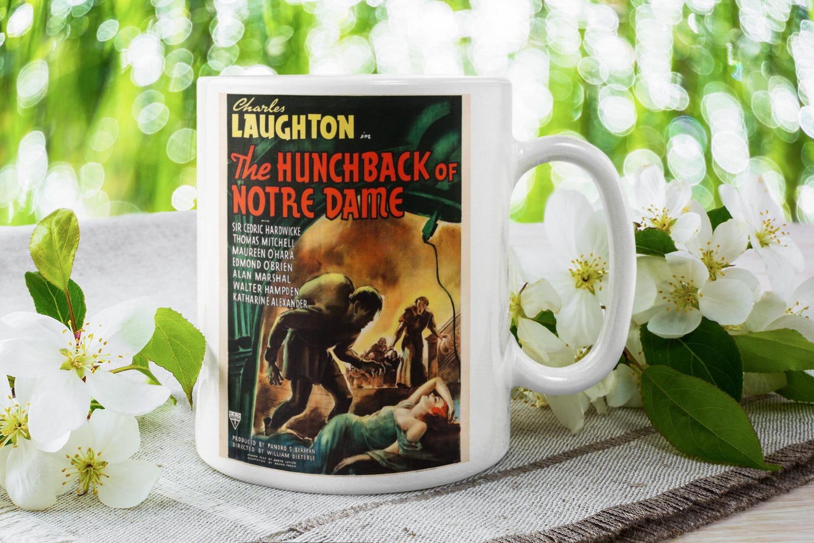 The Hunchback of Notre Dame (1923) Mug – Silent Horror Film Poster ...