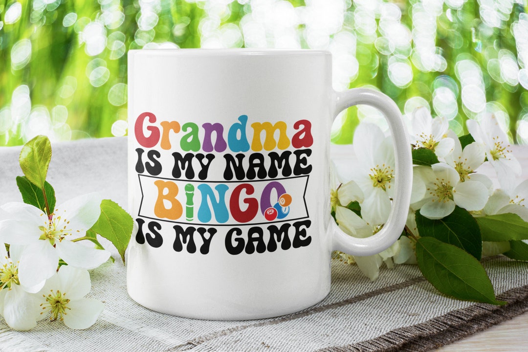 Bingo Gift, Present for Bingo Fan, Bingo Fanatic Gift, Mug for Bingo ...