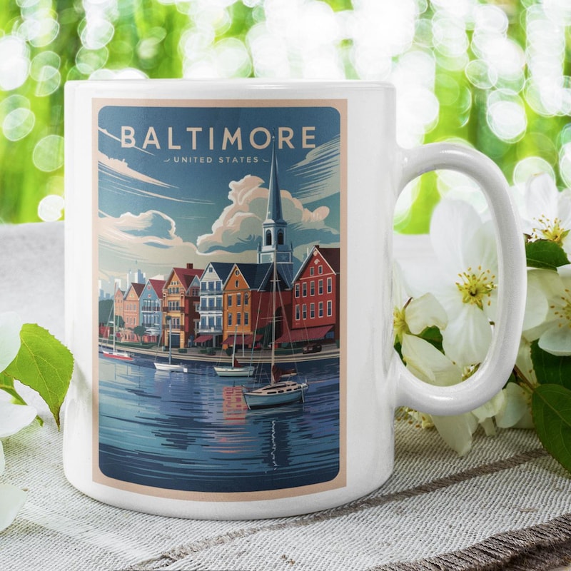 Baltimore Row Homes - Etsy
