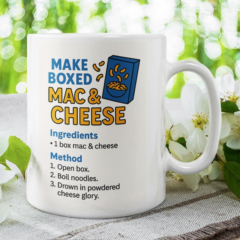 Recipe for Mac and Cheese - Etsy