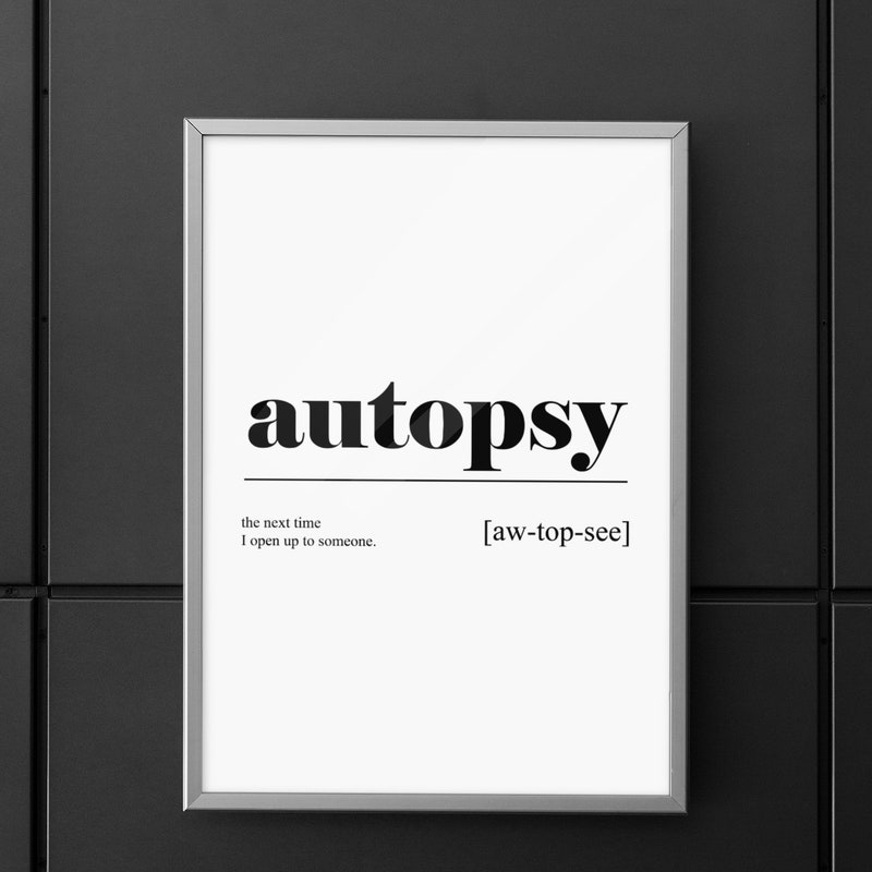 Autopsy - Etsy