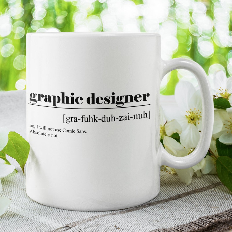 Graphic Designer Mug - Etsy