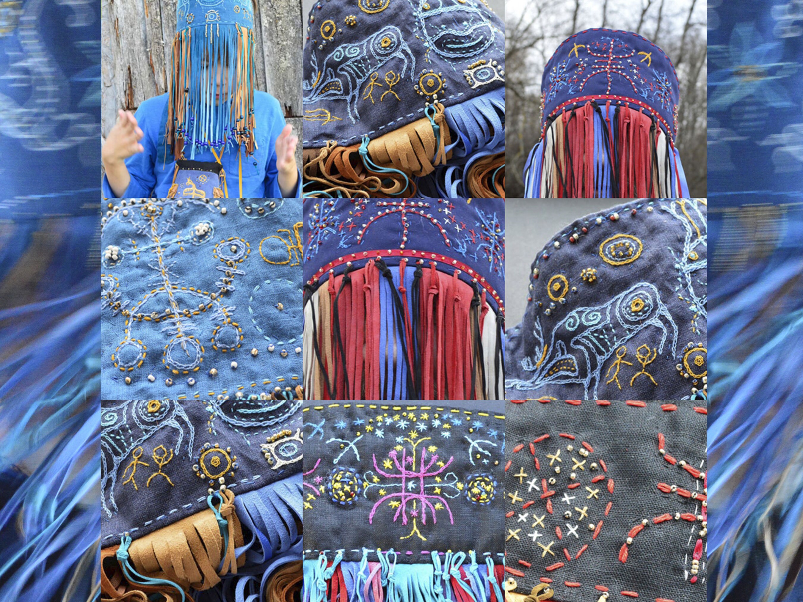 Custom Shamanic Masks With Your Personalization. TO ORDER! - Etsy