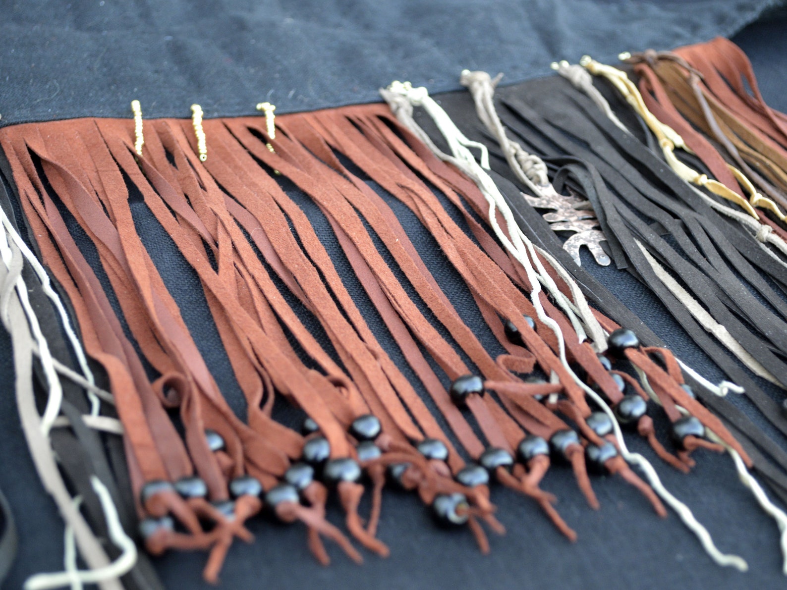 A Simple Shamanic Mask With a Fringe for the Ritual. TO ORDER! - Etsy