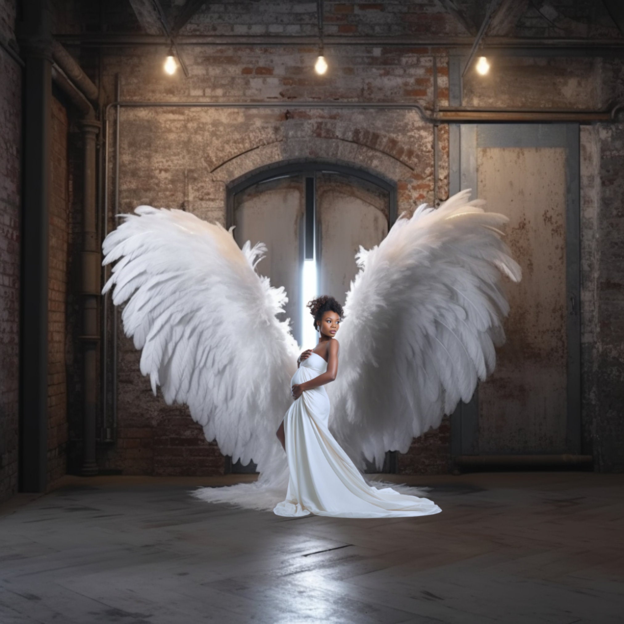 21 Digital Backdrops, Angel Wings Digital Backgrounds, Maternity ...