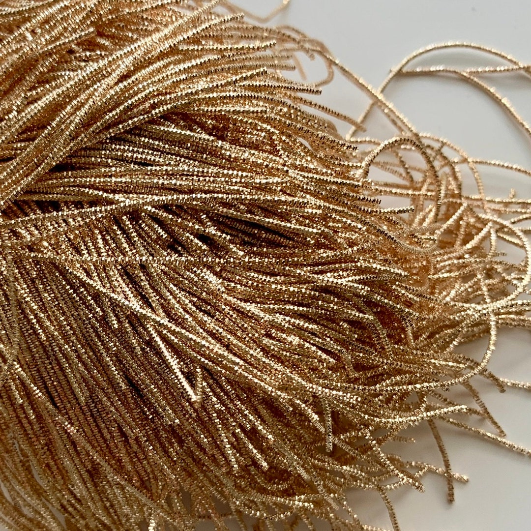 Pale Gold Curly Cannetille, Very Shiny. French Cannetille Allows You to ...