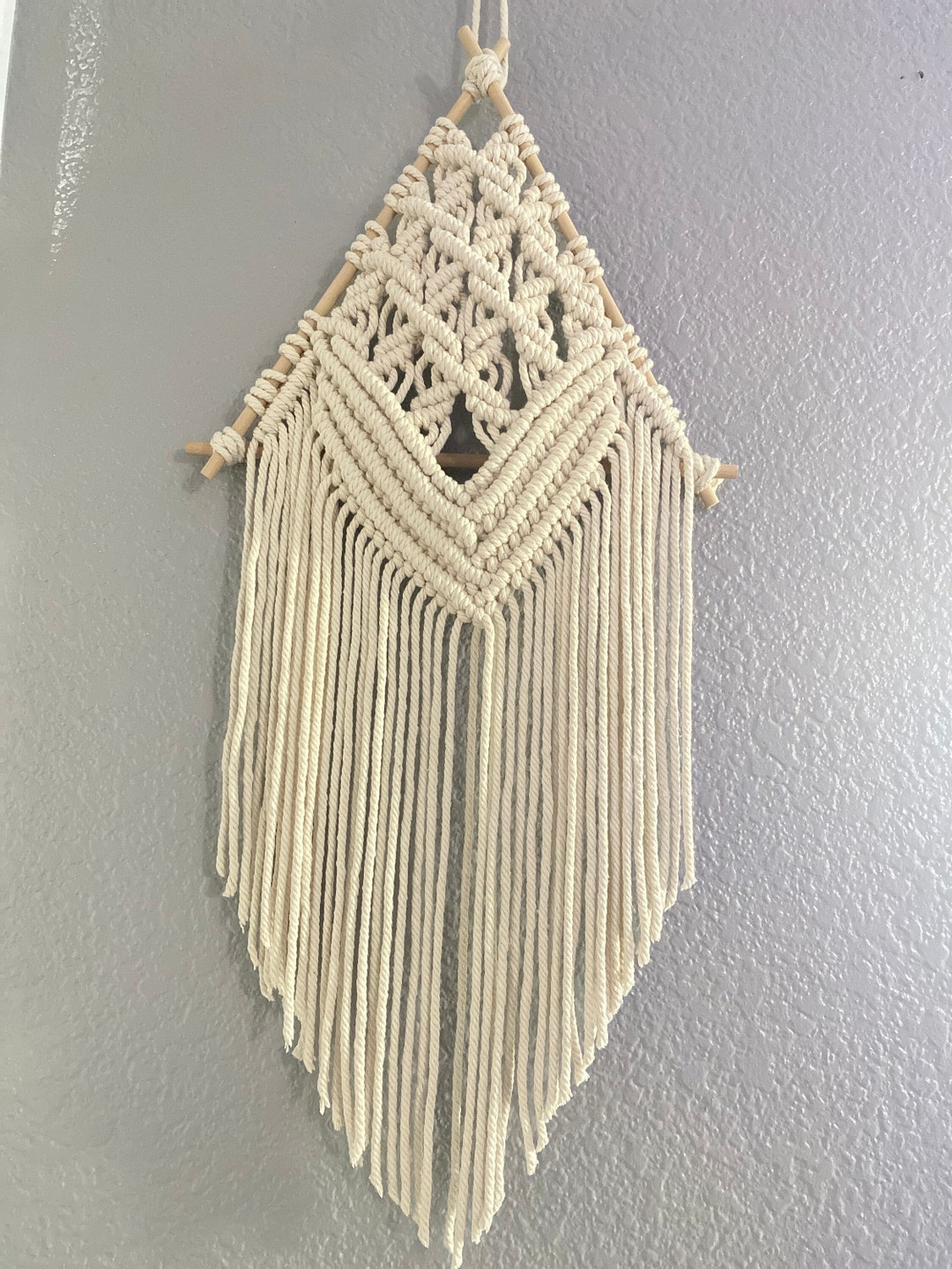 Macrame Indian Triangle - Etsy
