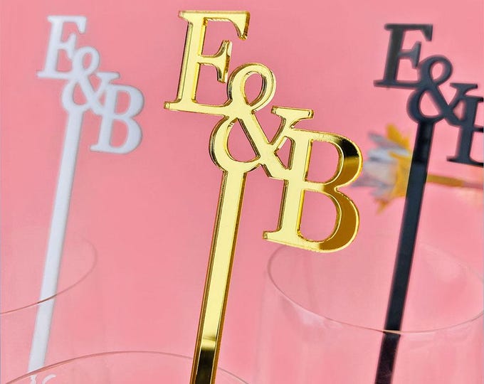 Drink Tag, Drink Charm, Wedding, Custom, Acrylic Drink Tag, Cocktail ...