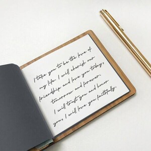 Personalized Wooden Guest Book, Wedding Guestbook, Wedding Keepsake ...