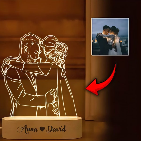Personalized Gift Photo 3d Lamp - 60+ Gift Ideas for 2024