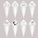 30pcs Paper Confetti Cones, Custom Wedding Cones, Wedding Cones Gift ...