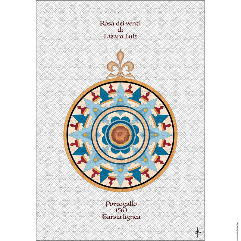 Compass Rose Inlay - Etsy