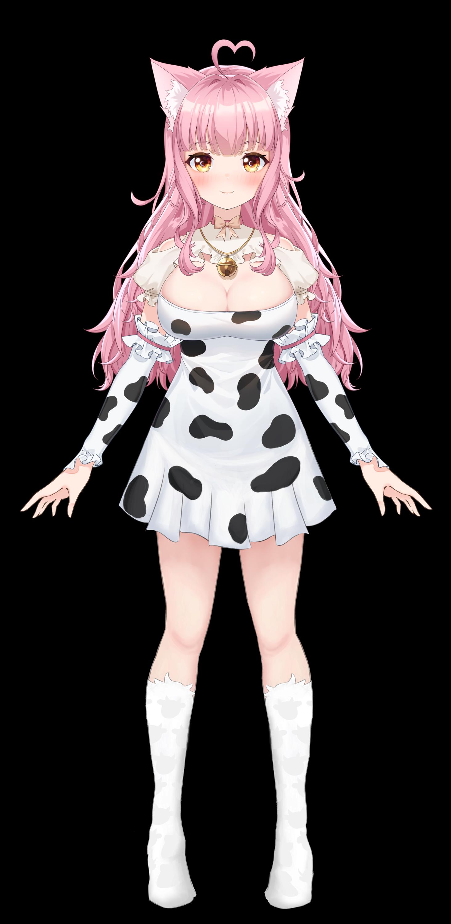 Gothic Vtuber Full Riggged Ready to Use With Different Outfits Fullbody ...