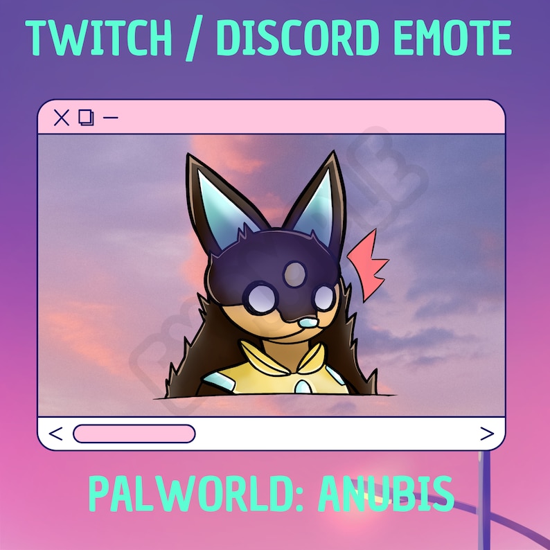 Palworld Anubis Emote for Twitch and Discord - Etsy Australia