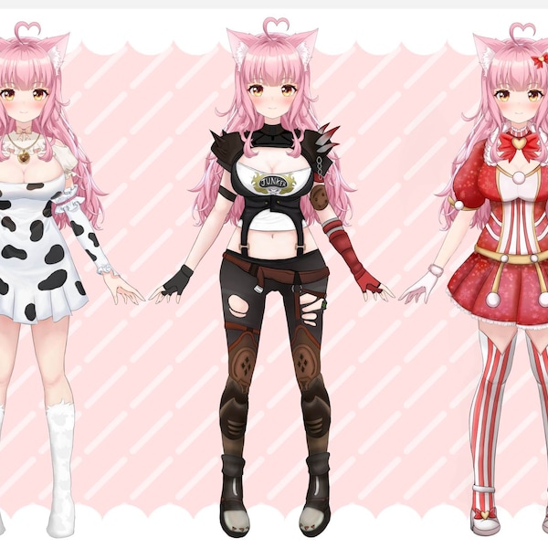 Bunny Vtuber Model - Etsy