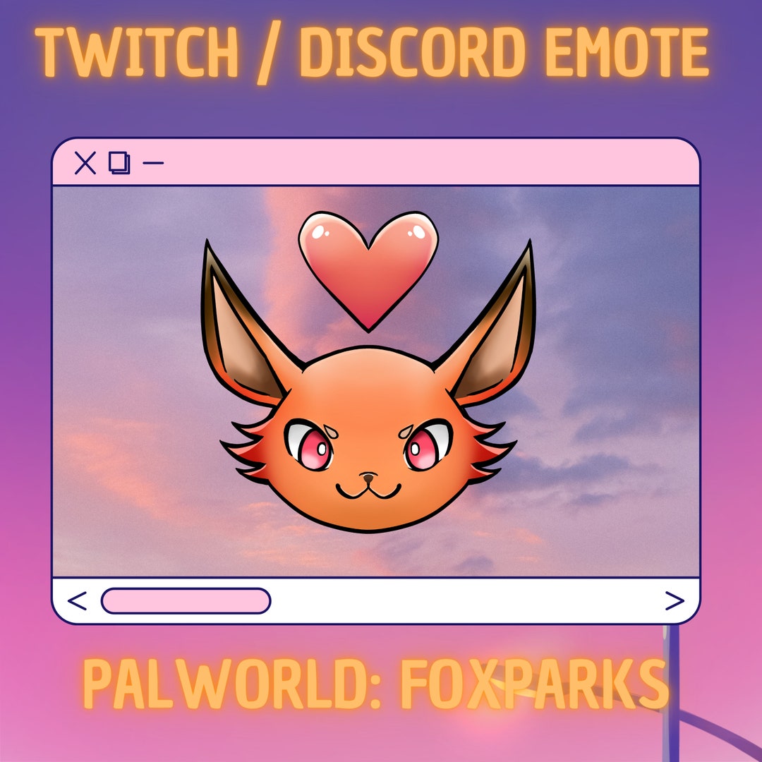 Palworld Foxparks Emote for Twitch and Discord - Etsy