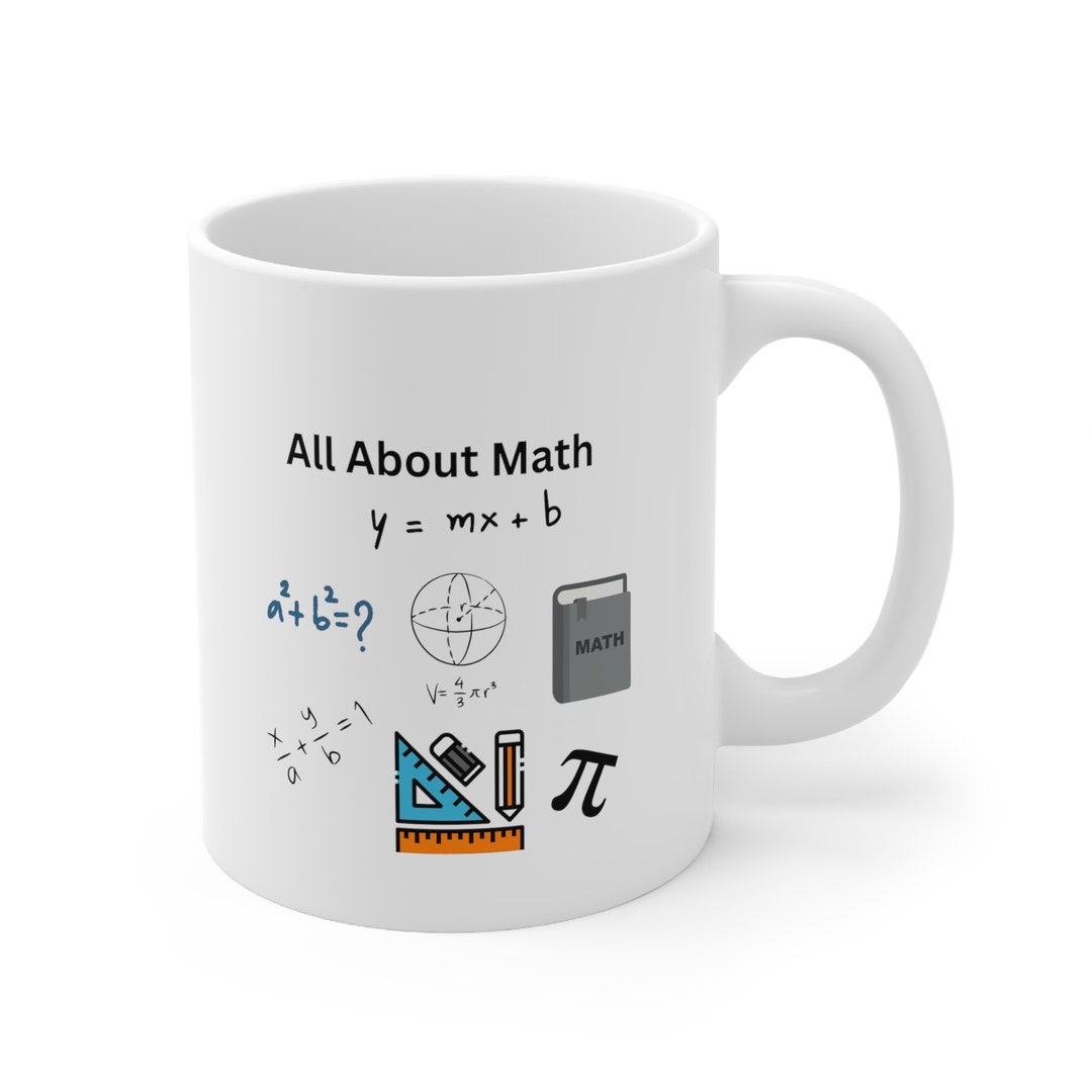 Count on Greatness – All About Math Ceramic Mug 11oz - Etsy