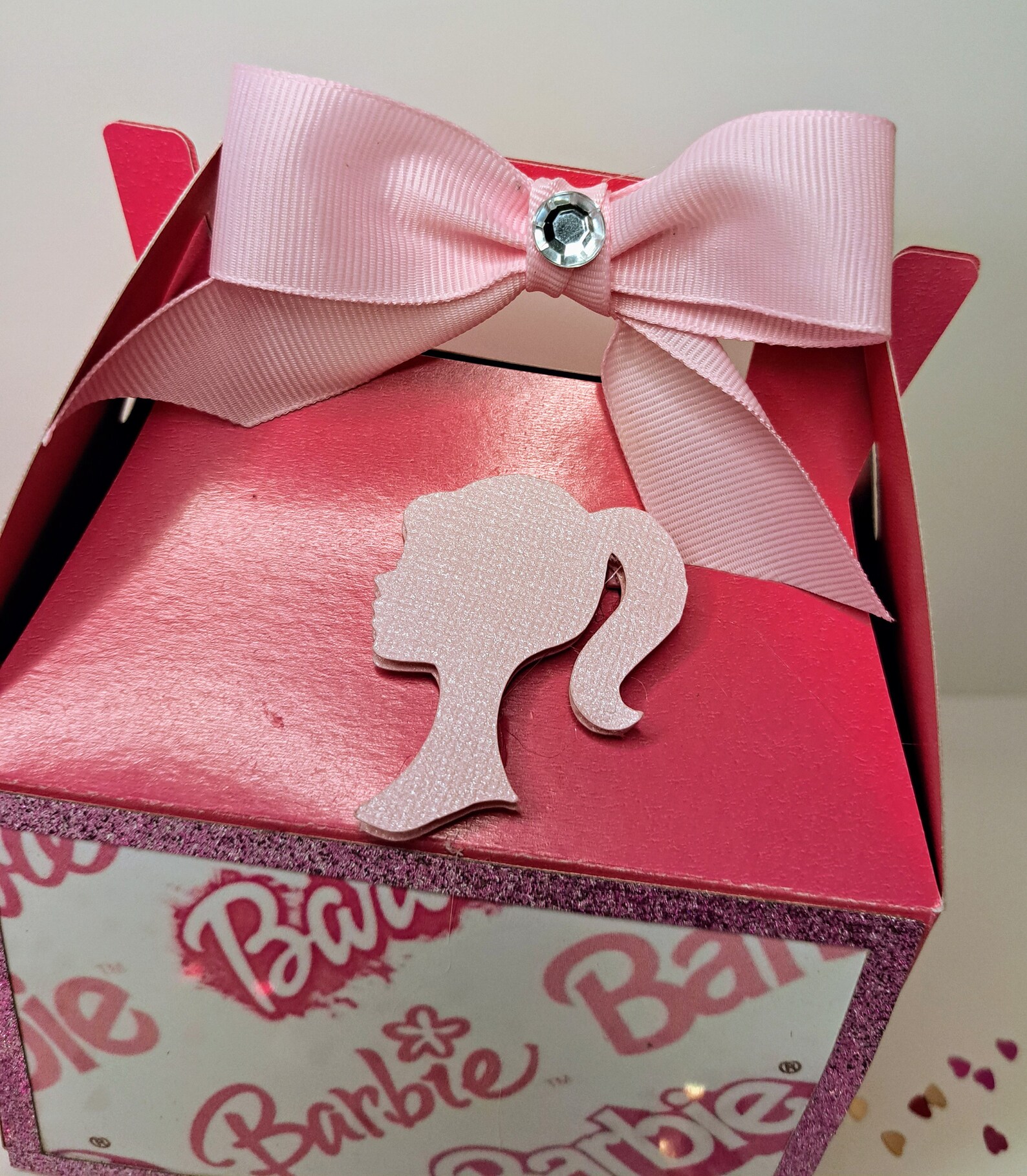 Barbie Party Favor Box / Barbie Theme Party Box / Barbie Gable Box ...