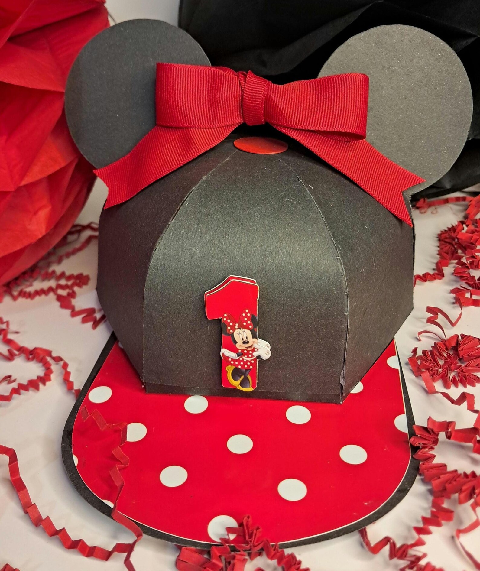 Minnie Mouse Party Favor Boxes: Set of 6 Gable Treat Boxes - Etsy