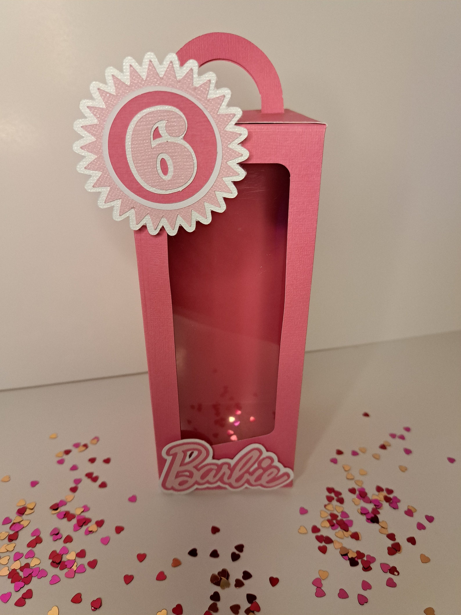 Barbie Party Favor Box / Barbie Theme Party Box / Barbie Gable Box ...