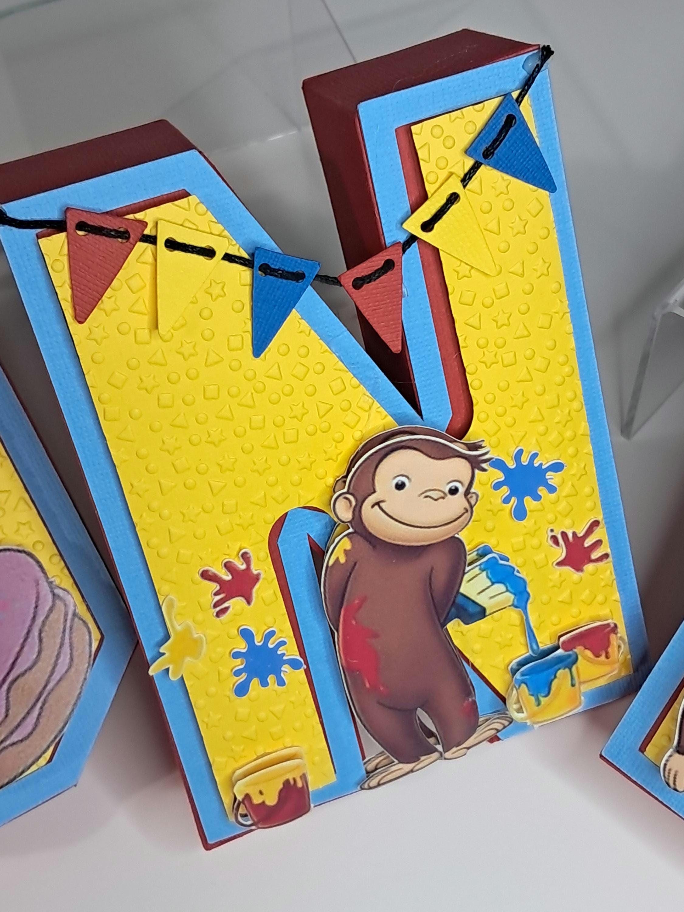 Curious George 3D Letters Curious George 3D Numbers Curious George ...