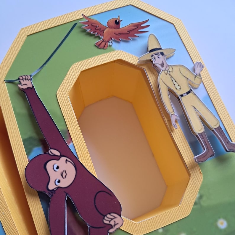Curious George 3D Letters and Numbers: Party Decor - Etsy
