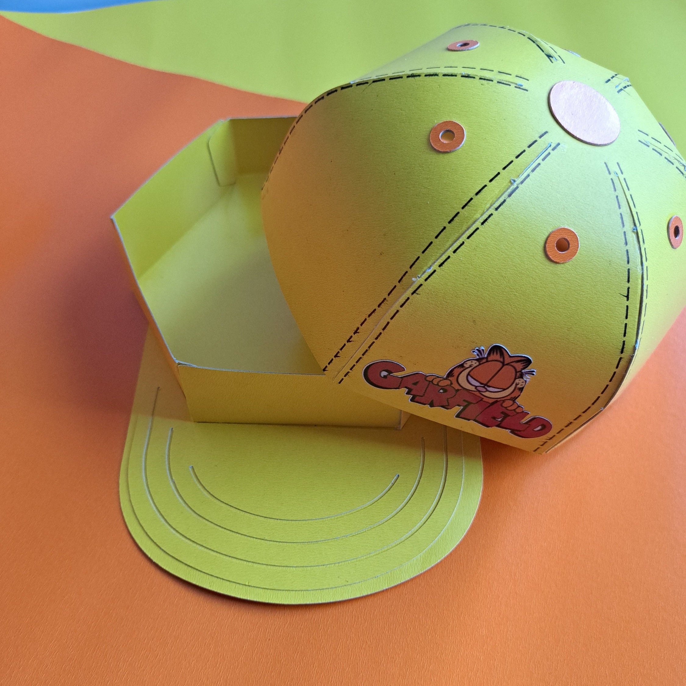 Garfield Party Favor Box / Garfield Theme Party Box / Garfield Gable ...