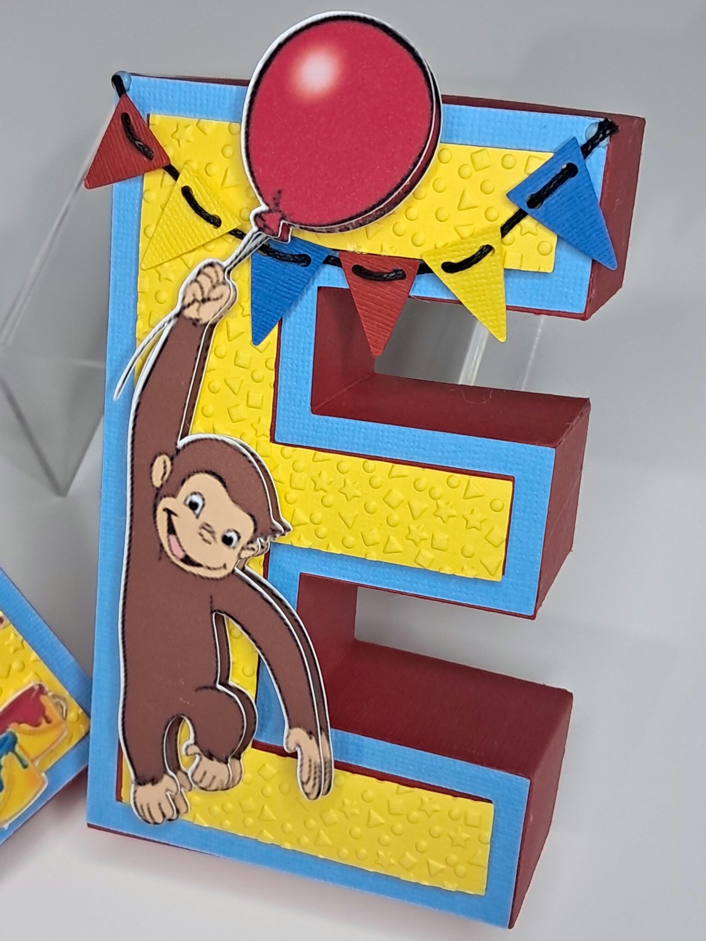 Curious George 3D Letters Curious George 3D Numbers Curious George ...