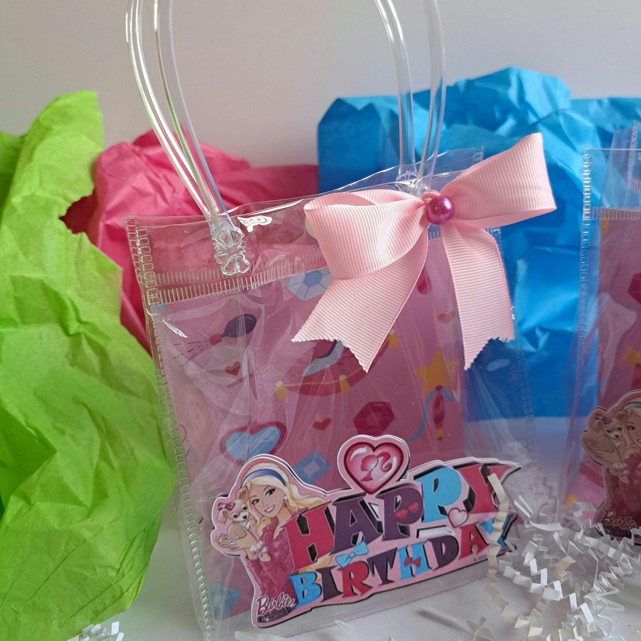 Set of 6 Personalized Barbie Birthday Party Favor Bags - Etsy